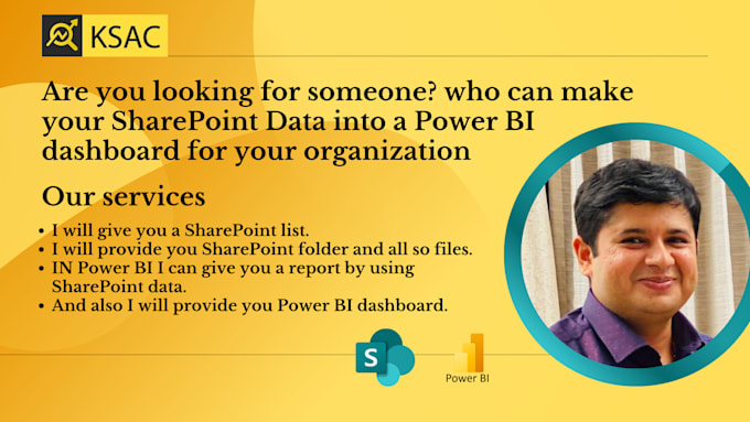 Create powerbi reports or dashboards from sharepoint by Sangameshks | Fiverr
