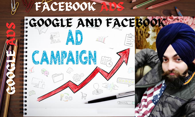 Drive explosive google ads and facebook ads campaigns by Kaminder | Fiverr