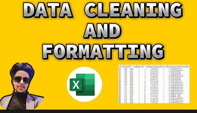 Clean and format your excel data by Sahuanish | Fiverr