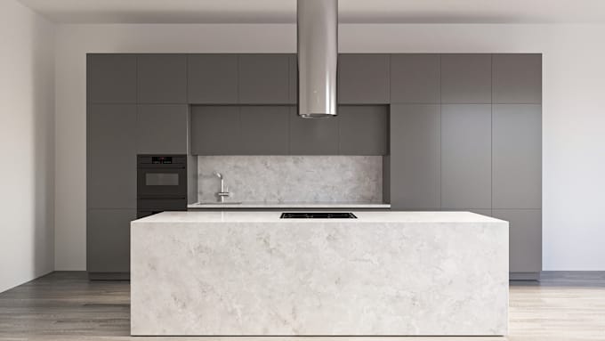 Design your kitchen with realistic renders by Cansuakcora | Fiverr