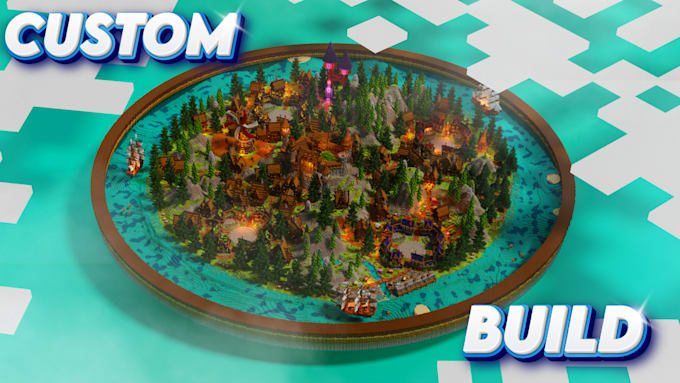 Build a spawn, hub , lobby or map for your minecraft server by Lele ...