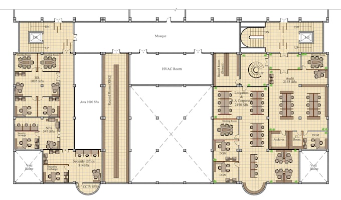 Draw professional 2d floor plan design and drafting services