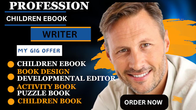 Write children ebook, book design, coloring book, kid activity book by Benjaminvictor3 | Fiverr