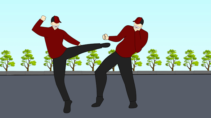 Create simple 2d cartoon animation video for you by Erieff_12 | Fiverr