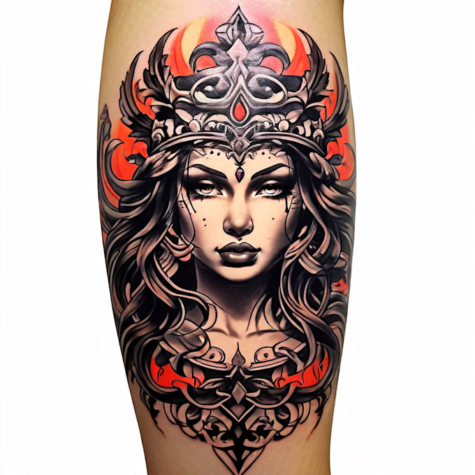 Create a custom tattoo design by Dooptile | Fiverr