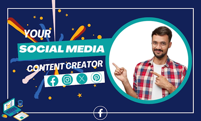 Be your social media content creator and post designer by Ryanahmed3010 ...