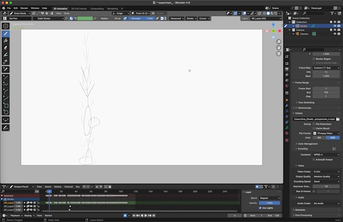 Make you a custom stickman screensaver animation in 2d by Imedabros0030 ...