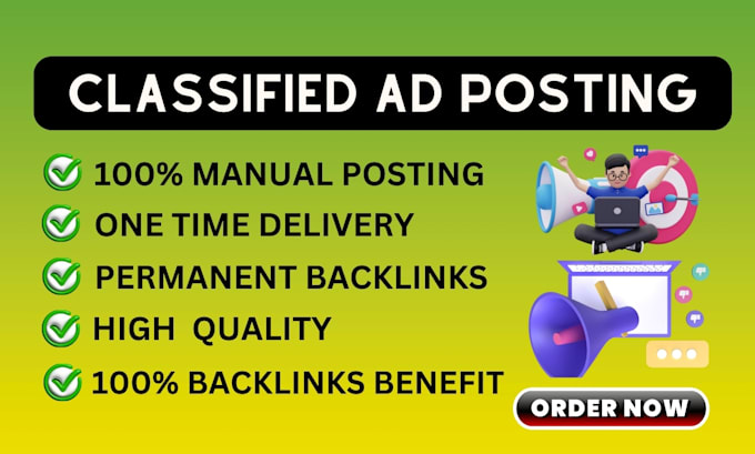 Do 60 high quality classified ad posting in worldwide by Mdsaifulseopro ...