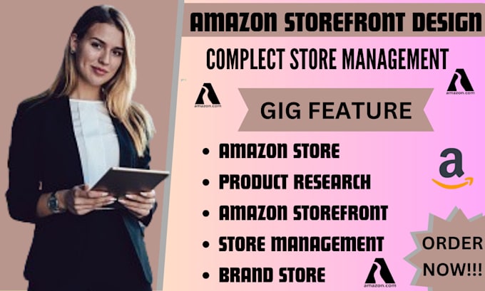Build amazon storefront, design amazon brand store and amazon ...