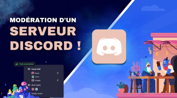 Professionally moderate and run your discord server by Dorian_th | Fiverr