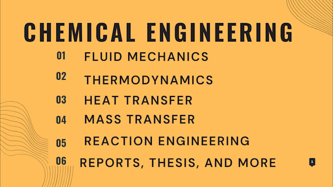 Do chemical engineering projects, problems and report writing by Vfx ...