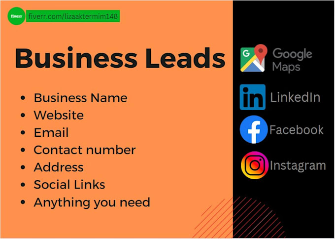 Be a google maps scraper for b2b leads, b2b data extraction by ...