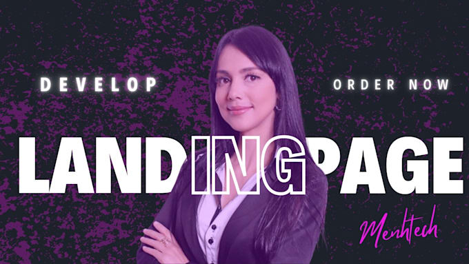 Build a modern landing page portfolio with react tailwindcss