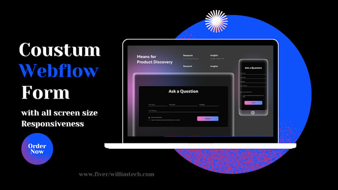 Customize design redesign fix webflow contact form pop up and multistep ...