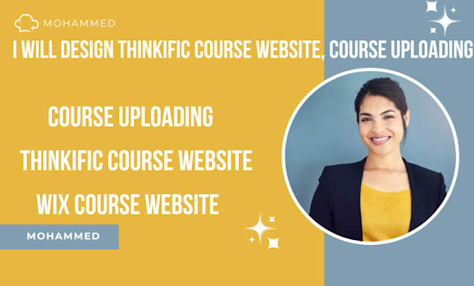 Design thinkific course website, course uploading by Islamic_expert ...