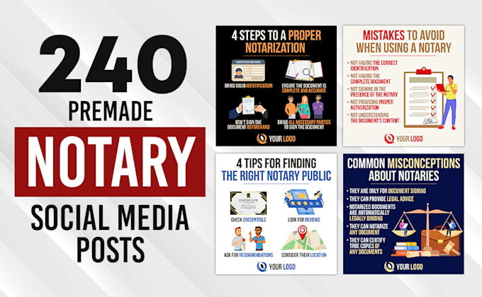 Design 240 notary infographics quotes for instagram by Mirodesigner ...