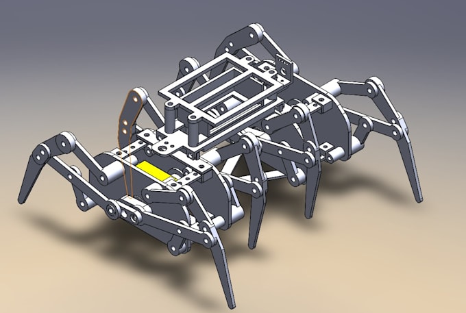 Make 3d mechanical assembly drawings by Zaryabumar2002 | Fiverr