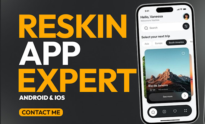 Reskin Redesign Rebrand Customize Upgrade Codecanyon Android Ios