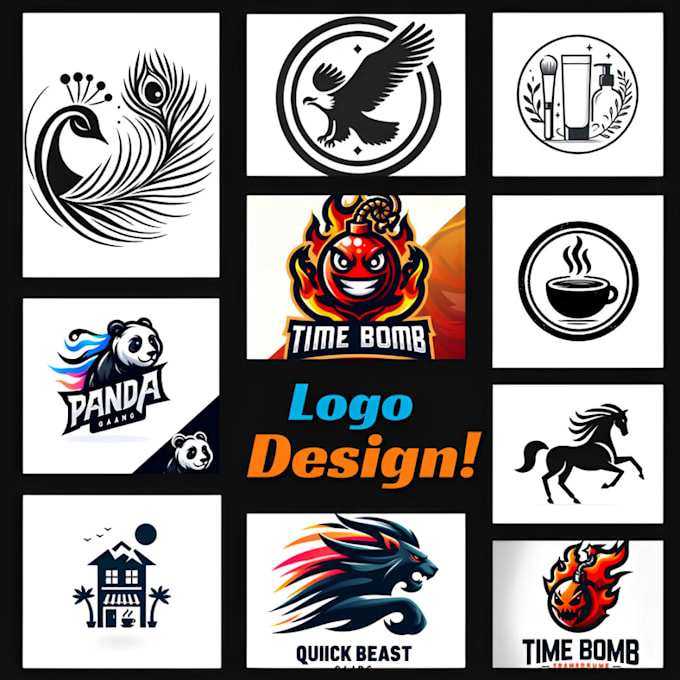 Create stunning ai logo designs with midjourney magic by Jassi845 | Fiverr