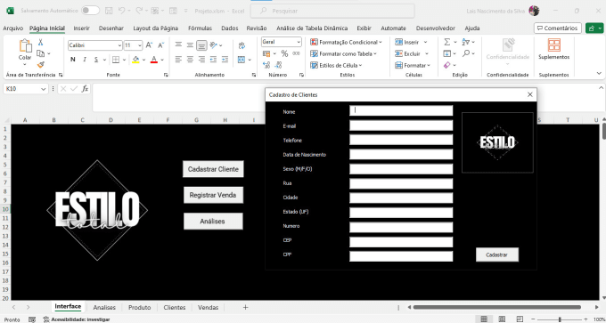 Automate routine in excel with vba by Laisnsilva | Fiverr Automate routine in excel with vba by Laisnsilva | Fiverr