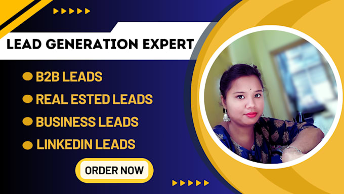 Do targeted b2b lead generation data entry for any business by Sayanti_design | Fiverr