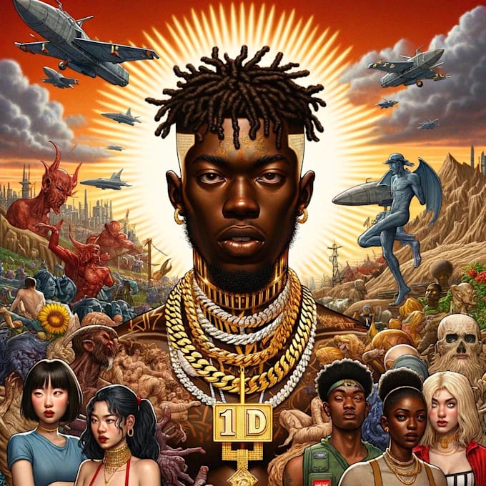Creat album cover and movie artwork using ai chatgpt4 by Lilnudi | Fiverr