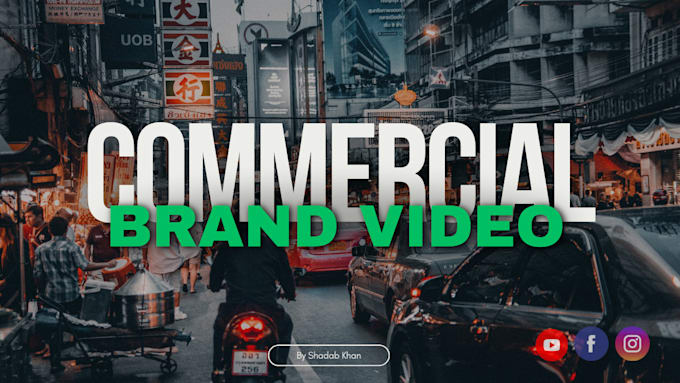 Create an amazing commercial video for your brand by Explainer_guy | Fiverr
