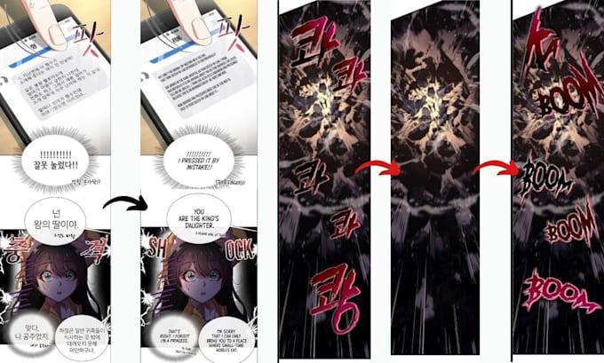 Clean, redraw and typeset manhwa, manhua, comics and webtoon by Egneer ...