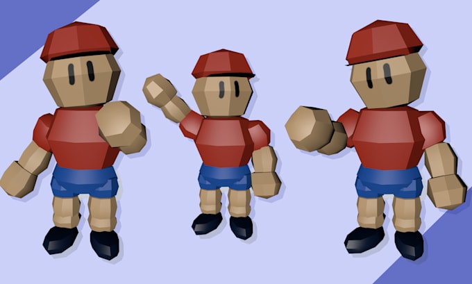 Make it a 3d model in the ps1 and n64 style by Eldedxd | Fiverr