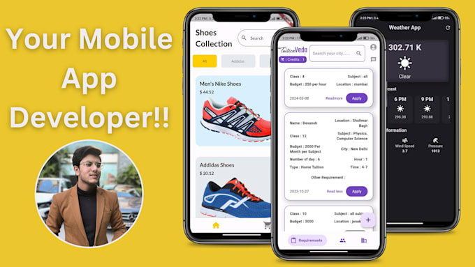 Develop android and ios app in flutter by Abdulalim512 | Fiverr