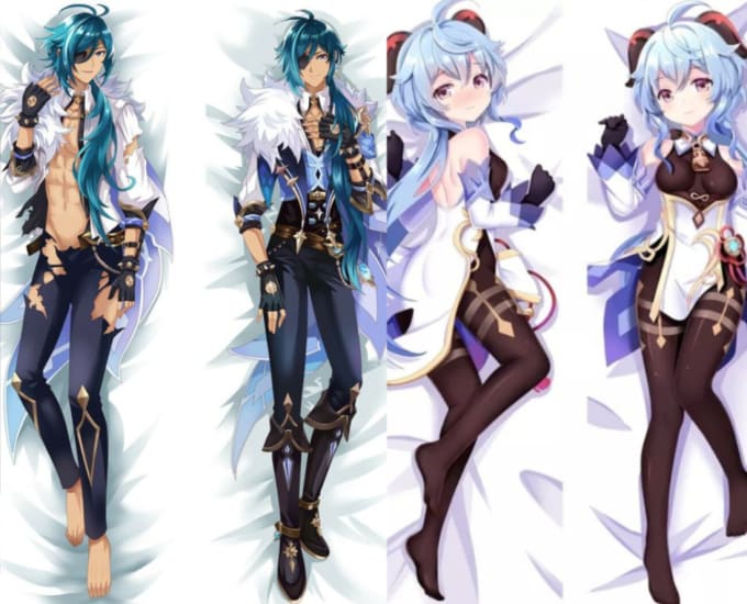 Draw Dakimakura Body Pillow Fan Art In Anime Style In Nsfw Sfw Body Pillow By Graccyycook