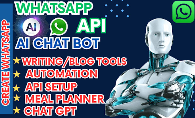 Make Custom Whatsapp Chatbot Ai Chatbot Telegram Bot Bots Many Chat Bots By Maryhandev Fiverr 2141