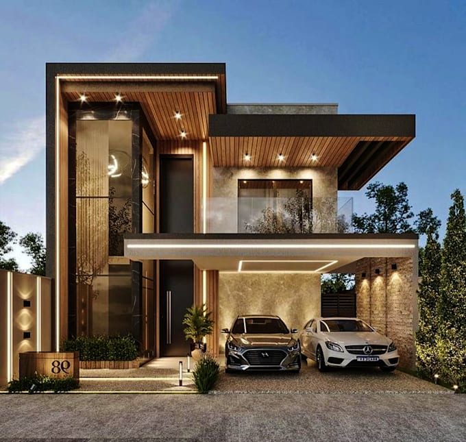 Do 3d modeling rendering for interior design architectural design on 3ds max by Sajal_arch | Fiverr