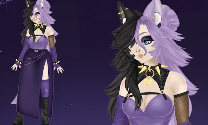 Draw and rig live2d model, vtuber model, 2d vtuber,, face rig, charcter ...