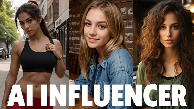 Create realistic ai influencer for social media by Future_media | Fiverr
