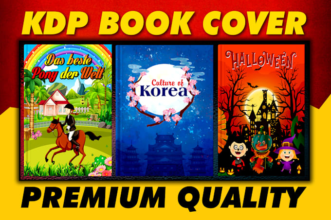 Do amazon kdp coloring book cover design by Pixlab360 | Fiverr