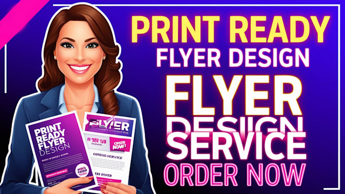 Do stunning print ready flyer design for marketing by Shahidmislam | Fiverr