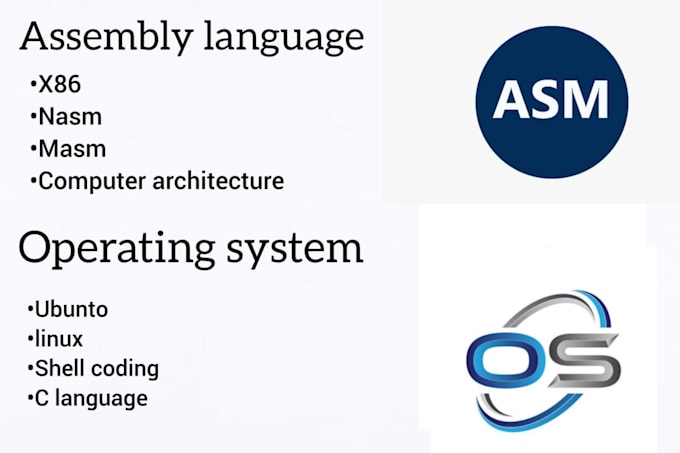 Do Operating System Linux Assembly Tasks And Projects By Ahamdyar