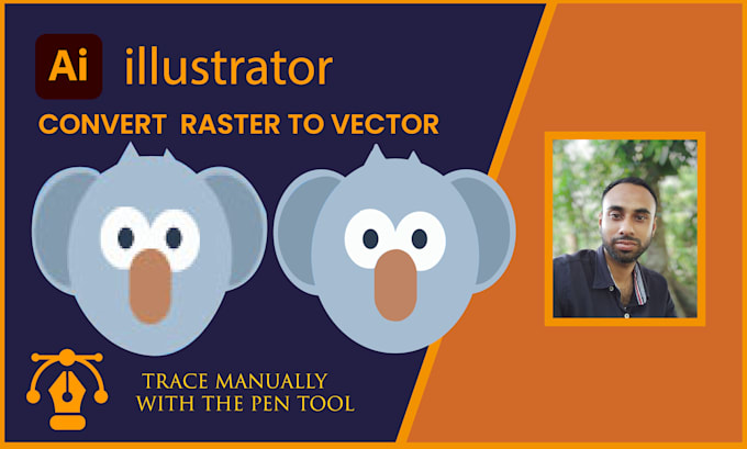 Convert image to vector by Dewan_akash | Fiverr