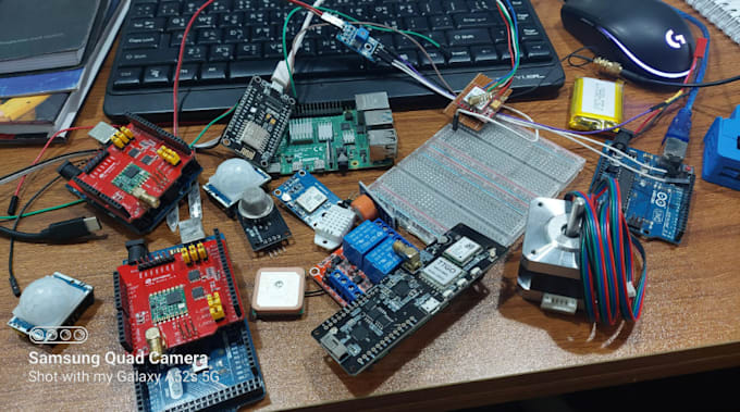 Do iot project with esp32, gps, gsm, lora, rashberry pi, esp32cam, and ...