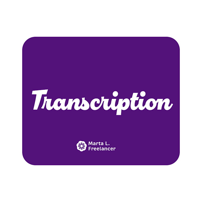 Transcript in english and spanish by Fedrah | Fiverr