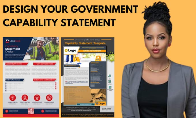 Create and design a professional government capability statement by Gracesiriss28 | Fiverr