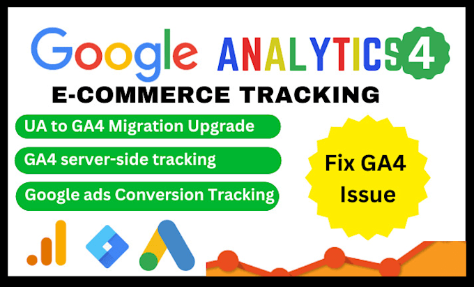 Fix or setup google analytics 4, ga4, and gads conversion with tag manager by Razu_ads_expart ...