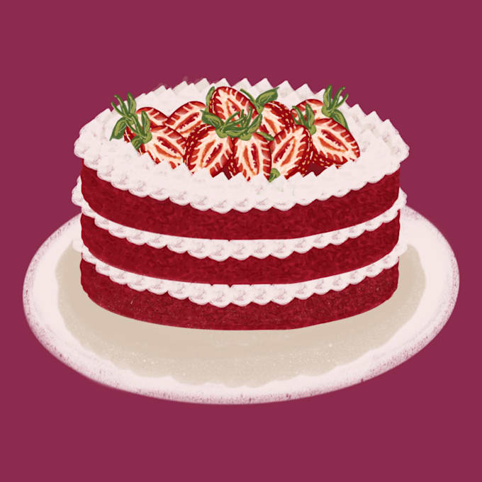 Draw your favorite food by Rismargarin | Fiverr