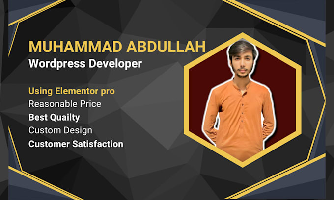 Create responsive wordpress website design using elementor pro by ... Create responsive wordpress website design using elementor pro by ...
