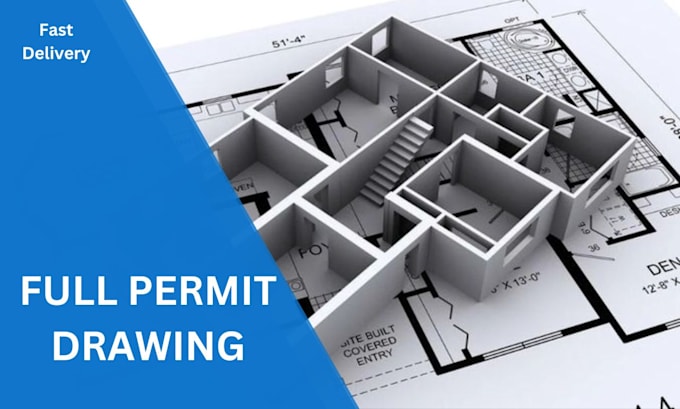 Create permit drawing site plan foundation and framing floor plan deck ...