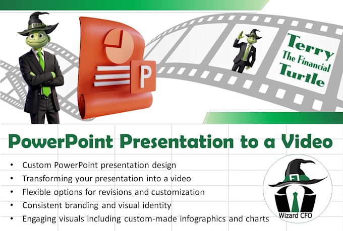 Help you create a captivating powerpoint presentation by Terry_turtle ...