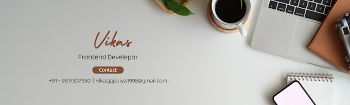 Your Reactjs And Html Css Developer By Vikasjajoriya Fiverr