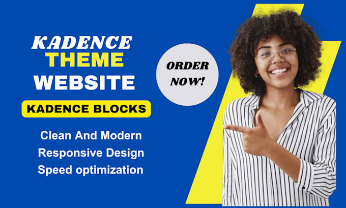 Build a wordpress website by gutenberg kadence blocks kadence theme kadence pro by Tracy_td | Fiverr