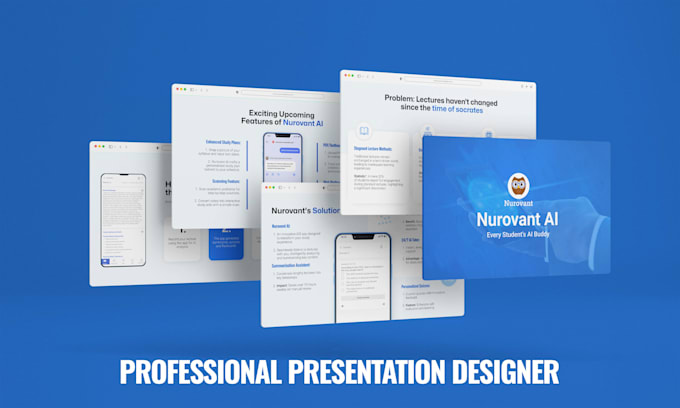 Design professional powerpoint, canva, figma presentation by ...